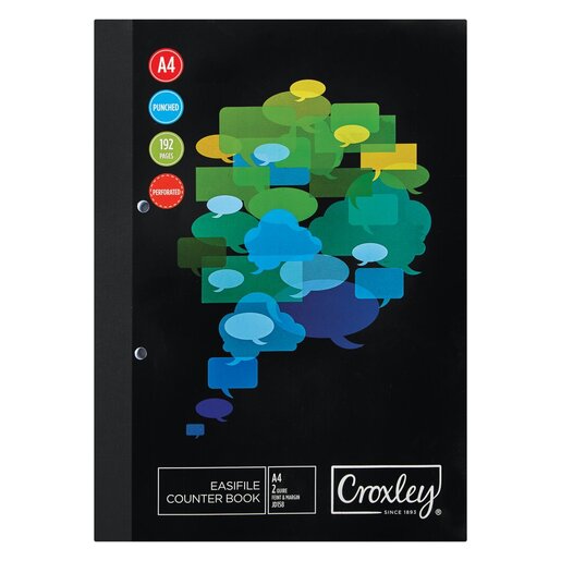 Croxley A4 192 Page Easi File Book | PnP
