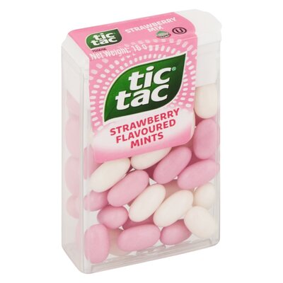Tic Tac Strawberry Flavored Mints 16g | PnP
