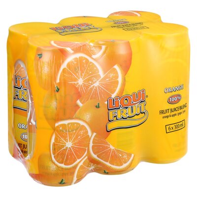 Liqui-Fruit Long Life Fruit Juice Orange 300ml x 6 | PnP