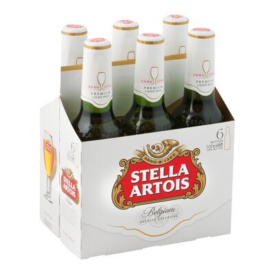 Stella Artois Premium Lager Beer 6 x 330ml | PnP