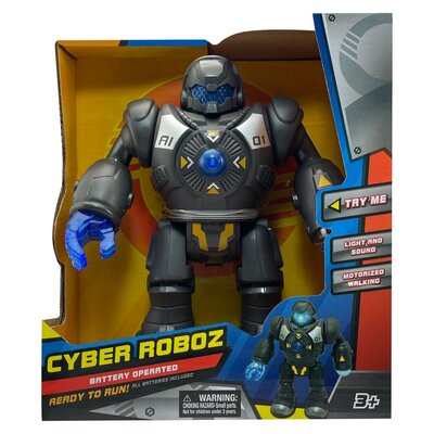 Battery Operated 9 Inch Cyber Roboz | PnP