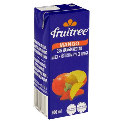 Fruitree Long Life Mango Fruit Juice Nectar 200ml | PnP