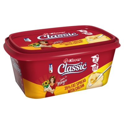 Clover Classic 35% Fat Spread Tub 500g | PnP