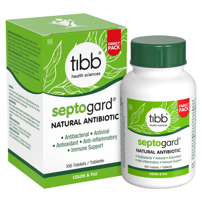 Tibb Septogard Natural Antibiotic 100 Tablets | PnP