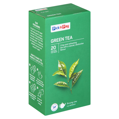 PnP Green Tea 20 Pack | PnP