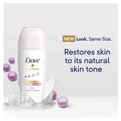 Dove Even Tone Antiperspirant Roll-On Deodorant 96 x 50ml | PnP