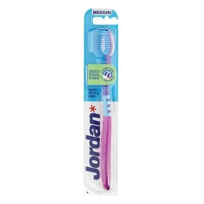 Jordan Toothbrush Adult Teeth & Gum Med x 456 | PnP