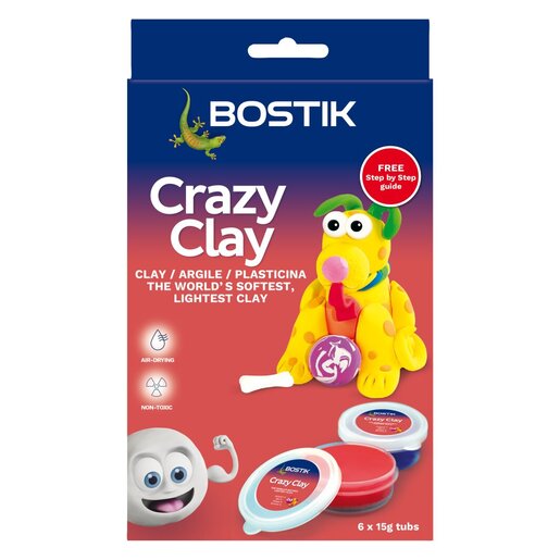 Bostik Crazy Clay 6 Pack | PnP