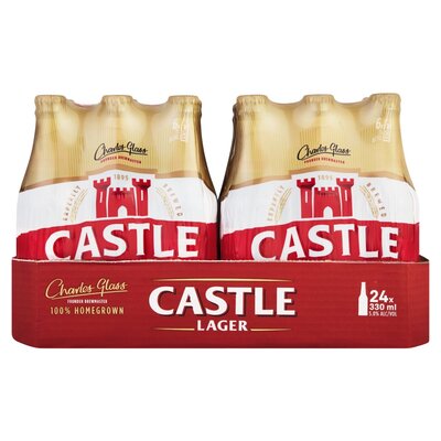 Castle Lager Local Beer 24 x 330ml | PnP