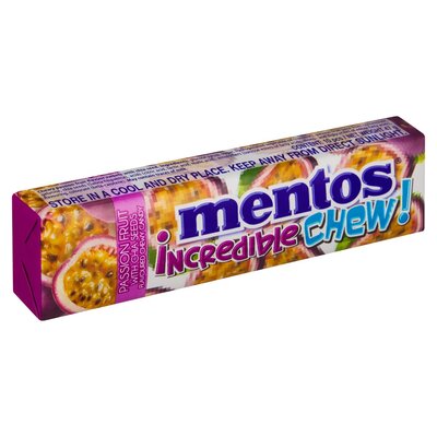 Mentos Incredible Chew! Passion Fruit Flavoured Chewy Candy 47g | PnP