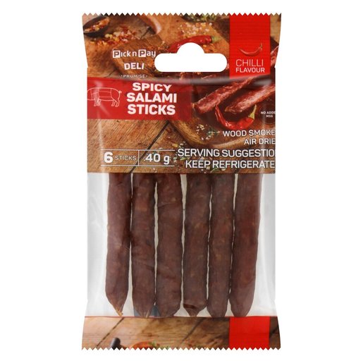 PnP Spicy Salami Sticks 40g | PnP