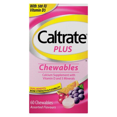 Caltrate Plus Chewables Tablets 60s | PnP