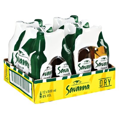 Savanna Dry NRB 12 x 500ml | PnP
