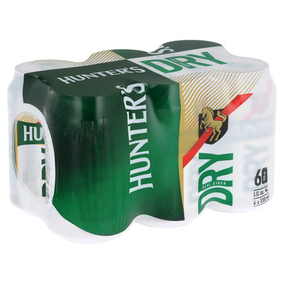 Hunters Dry Can 6 x 330ml | PnP