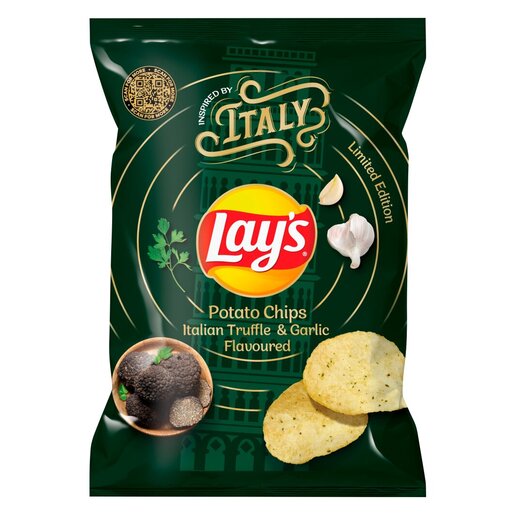 Lay's Limited Edition Italian Truffle & Garlic Potato Chips 36g x 48 | PnP