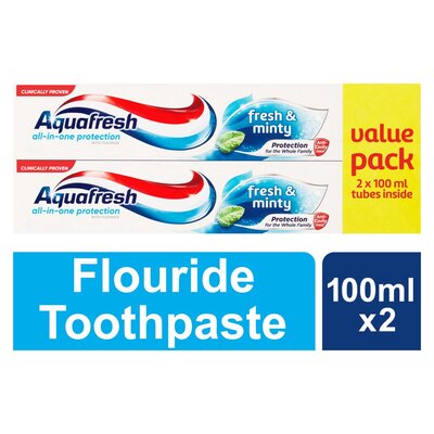 Aquafresh Fresh & Minty Family 100g 2 Pack | Smart Price Specials | PnP ...