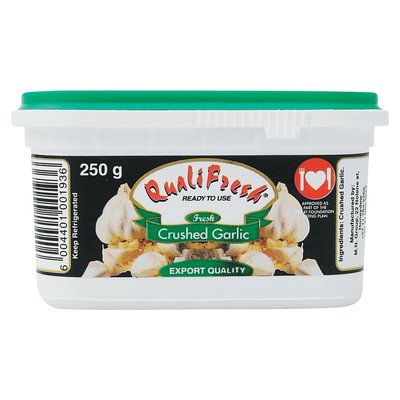 Qualifresh Crushed Garlic Tub 250g | PnP