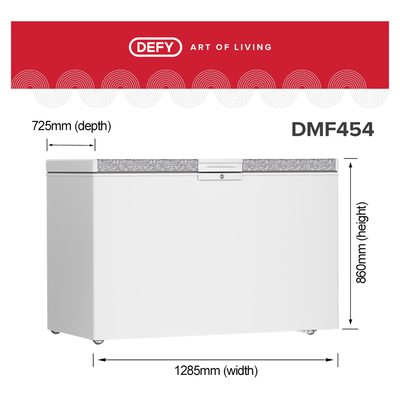Defy 386L White Chest Freezer DMF454 | Smart Price Specials | PnP Home