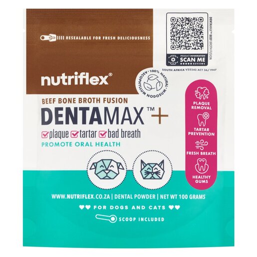 Nutriflex Dantamax Dental Powder for Dogs & Cats 100g | PnP