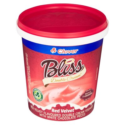 Clover Bliss Double Cream Red Velvet Yoghurt 1kg | PnP