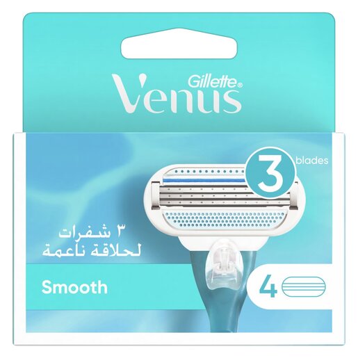 Gillette Venus Women's Smooth Cartridges 4 Pack | PnP
