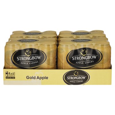 Strongbow Gold Apple Can 24 x 440ml | PnP