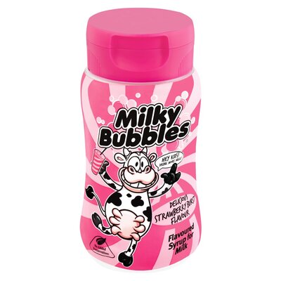 Honeyfields Milky Bubbles Strawberry Syrup 270g | PnP