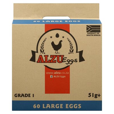 Alzu Eggs Large Eggs 60 Pack | PnP