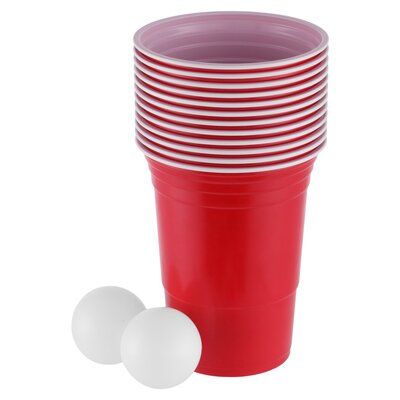 Party Xpress Beer Pong Cups 2 Ball 12 Pack | PnP