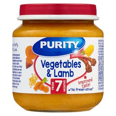 Purity Jar Vegetables & Lamb 125ml from 7 Months | Smart Price Specials ...