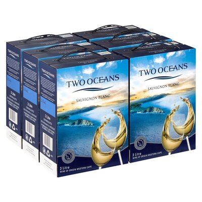 Two Oceans Sauvignon Blanc 3L x 6 | PnP