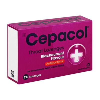Cepacol Blackcurrant Lozenges 24 Pack | Smart Price Specials | PnP Home
