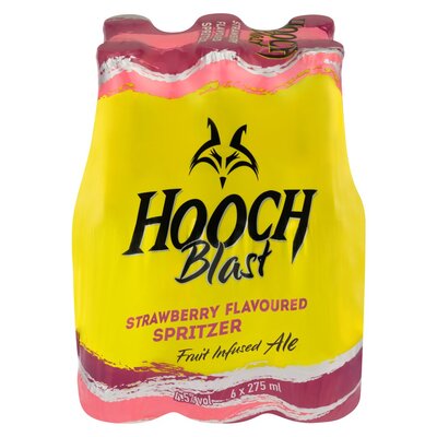 Hooch Strawberry 6 x 275ml | PnP
