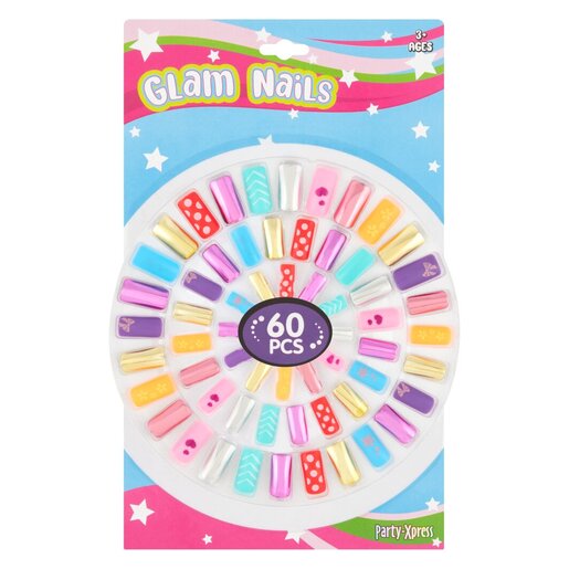Party Xpress Glam Nails 60 Pieces | PnP