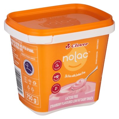 Clover Nolac Lactose Free Strawberry Dairy Snack 750g | PnP