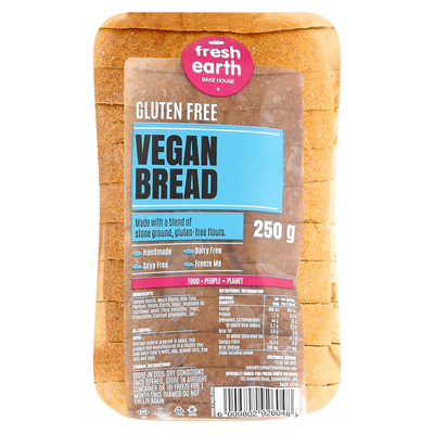 Fresh Earth Gluten Free Rice Bread 250g | PnP