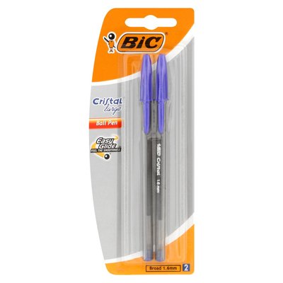 BIC Blue Clic Ballpoint Pen 2 Pack | PnP