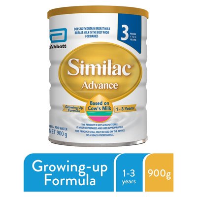Similac Advance 3 Growing-Up Formula 1-3 Years 900g | PnP