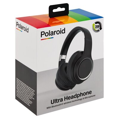 Polaroid Ultra Black Bluetooth Over Ear | PnP