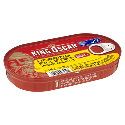 King Oscar Herring Fillets In Oil 170g | PnP