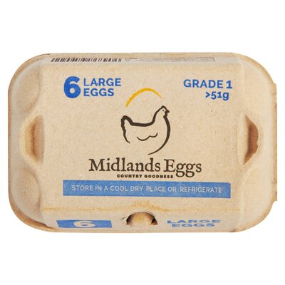 Midlands Large Eggs 6 Pack | PnP