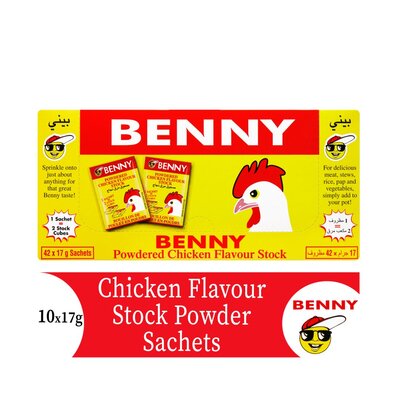 Benny Chicken Flavoured Powdered Stock 10 Pack | Smart Price Specials | PnP Home