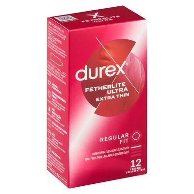 Durex Fetherlite Ultra Fine Condoms 12 Pack | PnP