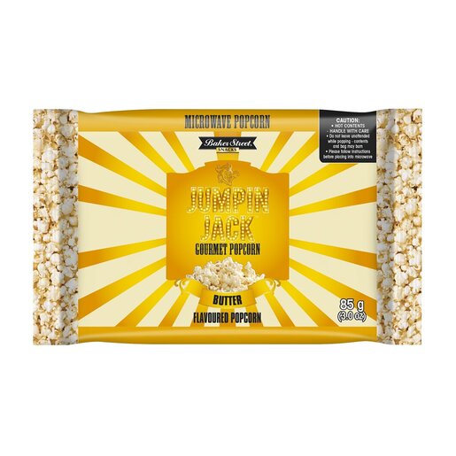 Jumpin Jack Gourmet Popcorn Butter Seeds 85g | PnP