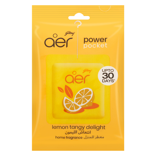 Aer Power Pocket Lemon Tangy Delight Home Fragrance 10g | PnP