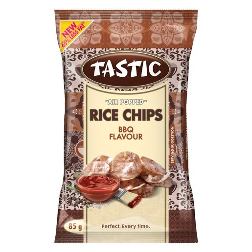 Tastic BBQ Flavour Rice Chips 85g | PnP