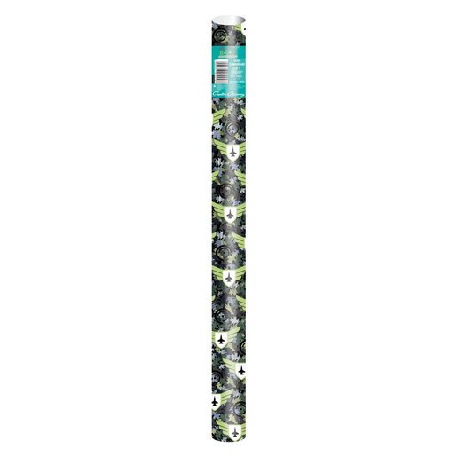 Creative Themed Camo Scroll Wrap Litho | PnP