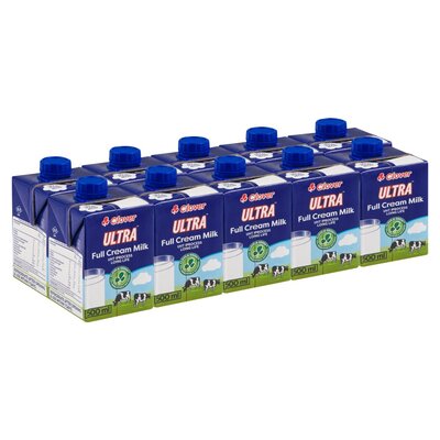 Clover Ultra Uht Full Cream Milk 10 x 500ml | PnP