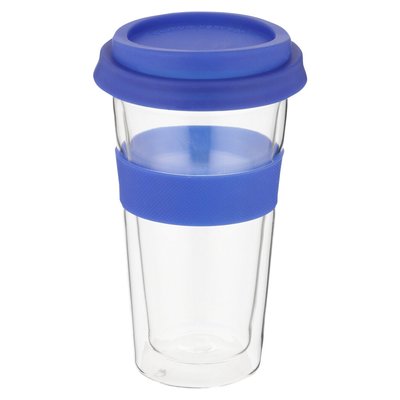 Snappy Blue Thermal Glass Tumbler 400ml | Smart Price Specials | PnP Home