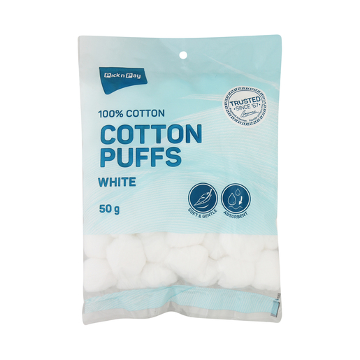 PnP Cotton Wool Baby Puffs 50g | PnP